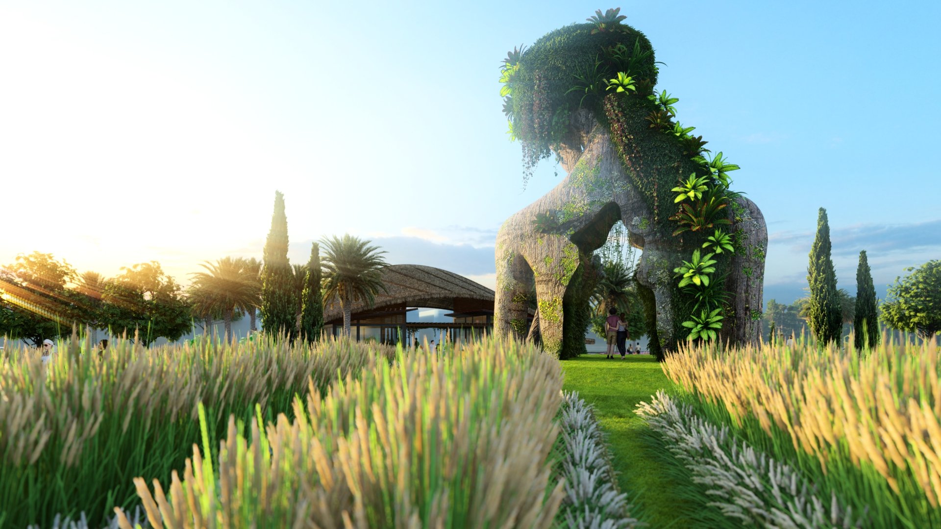 Tropicana Ho Tram - Organic Farm - Landscape Design - KUME DESIGN ASIA ...