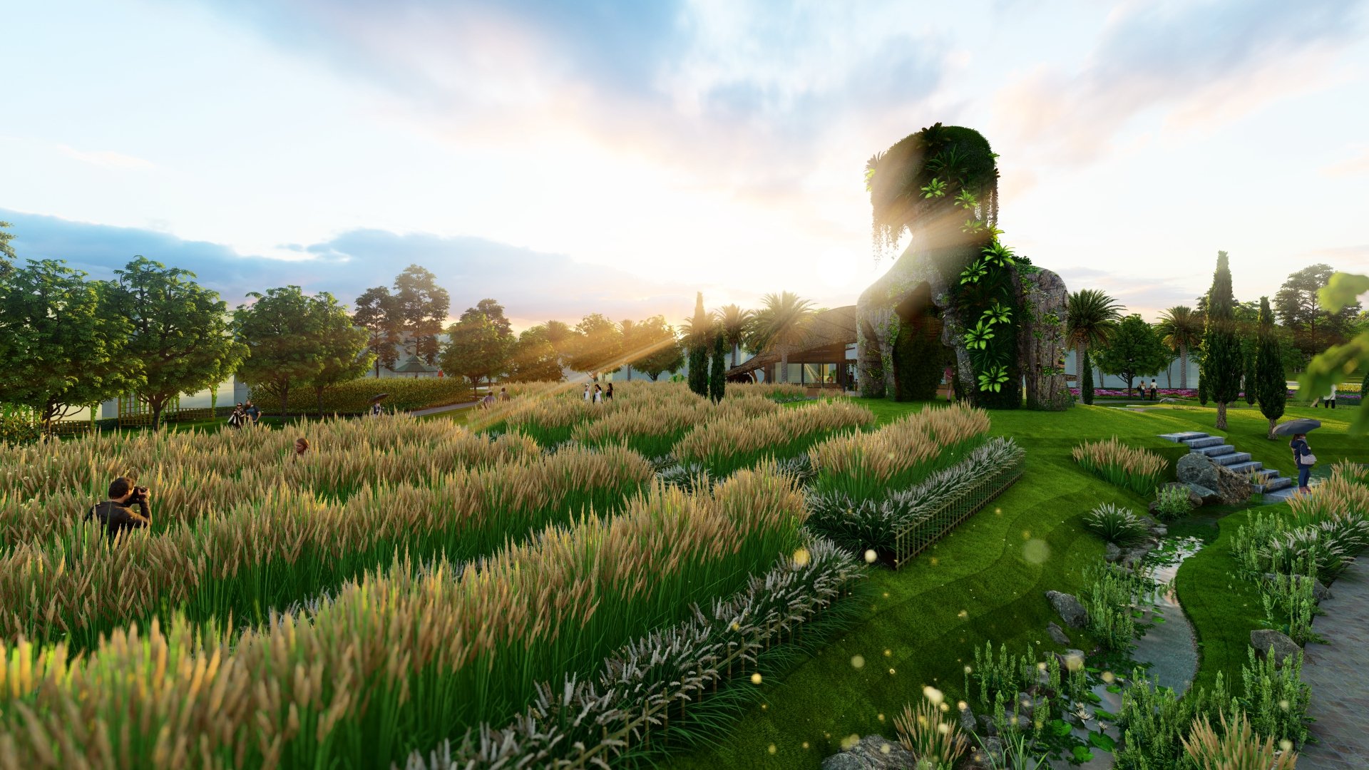Tropicana Ho Tram - Organic Farm - Landscape Design - KUME DESIGN ASIA ...